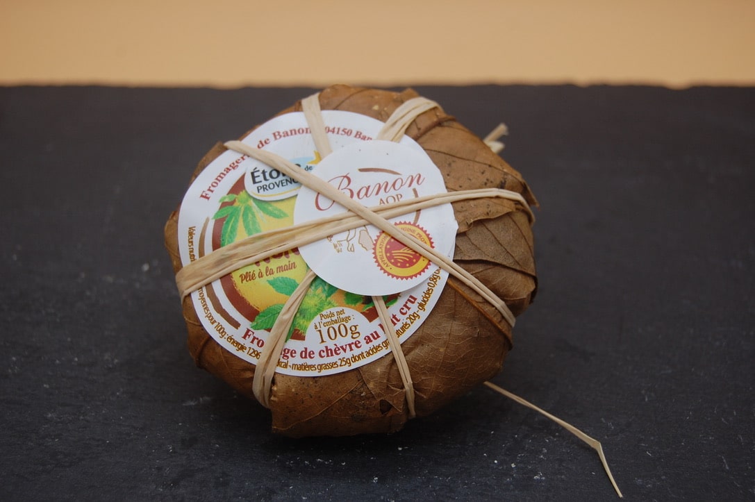 Fromage Banon (chèvre)-Fromagerie Alexandre Halles de Pau